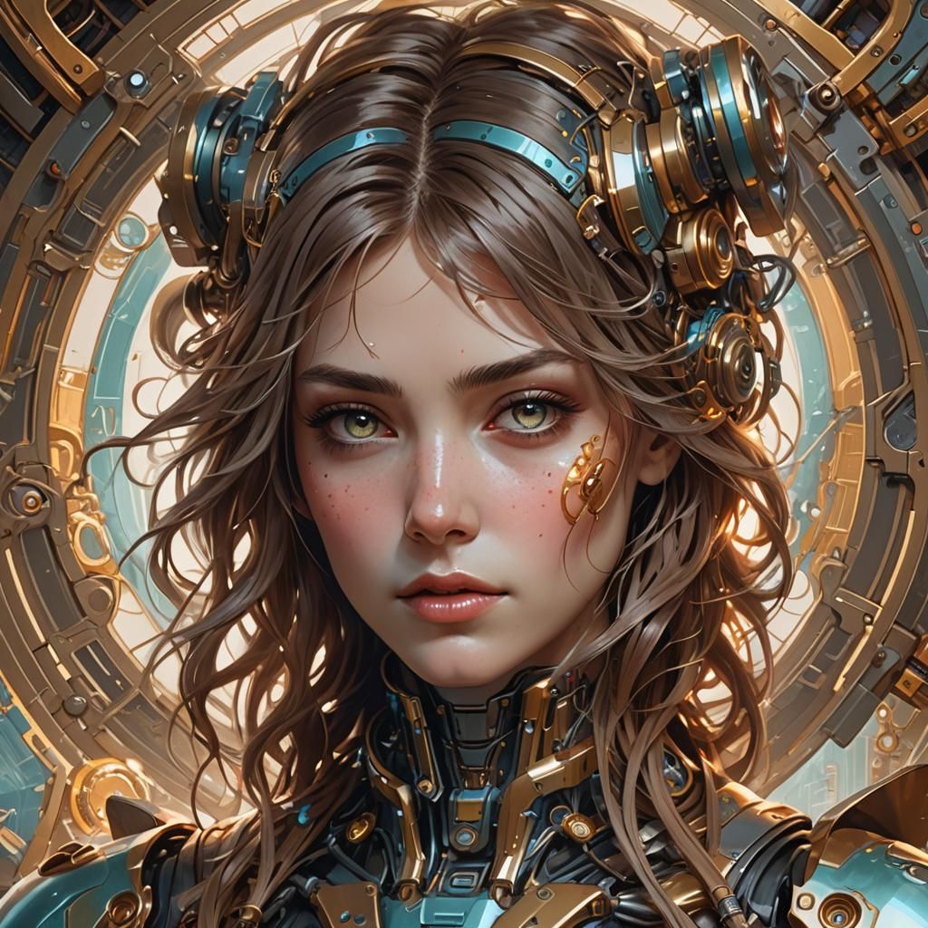 Robot Princess - AI Generated Artwork - NightCafe Creator