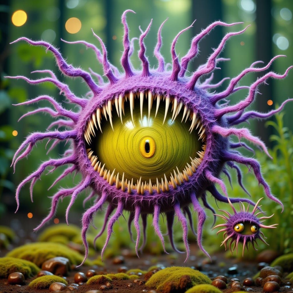 Pollen monster - Mysterious Pollen Creature