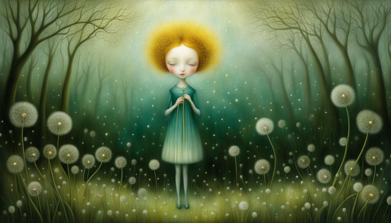 Image: 6 Pictures (02/6): Is the dandelion afraid of the wind? (16:9 ...