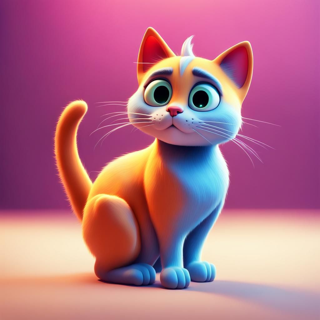 Beautiful Stylish cat - AI Generated Artwork - NightCafe Creator