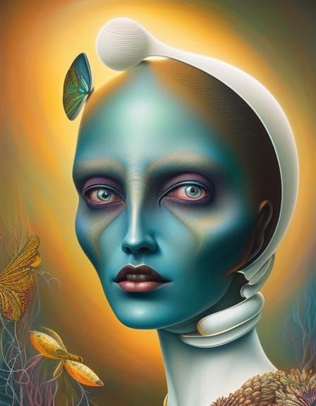 alien - AI Generated Artwork - NightCafe Creator