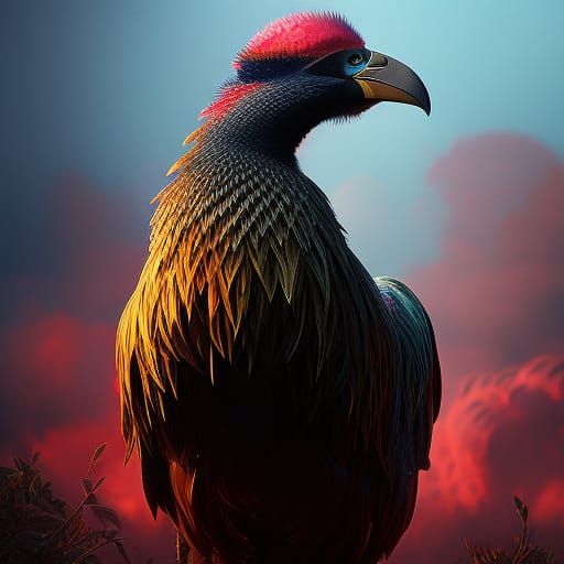 Afterlife Dodo - AI Generated Artwork - NightCafe Creator