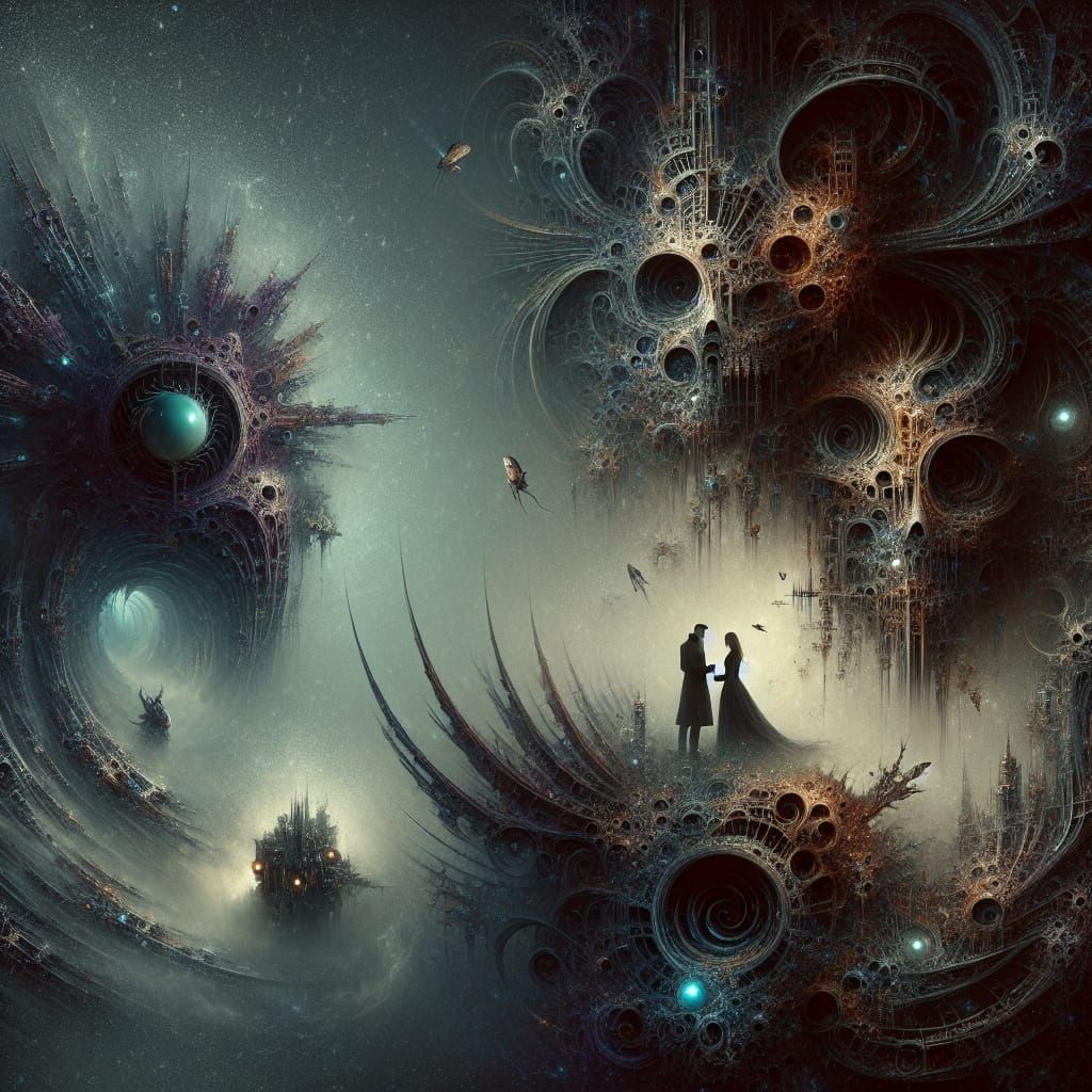 alone in the world - Surreal Vampire Love in Haunting 19th C...