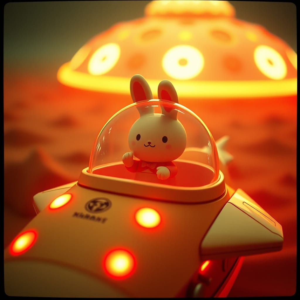 Miffy Bunny Spaceship - Miffy Bunny Spaceship