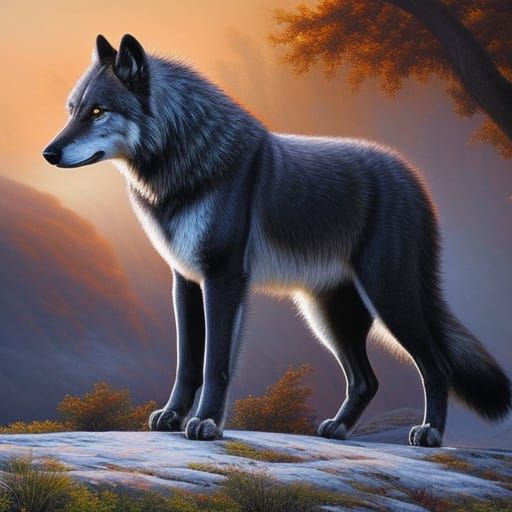 An insanely hyperdetailed stunning breathtaking painting of a ...