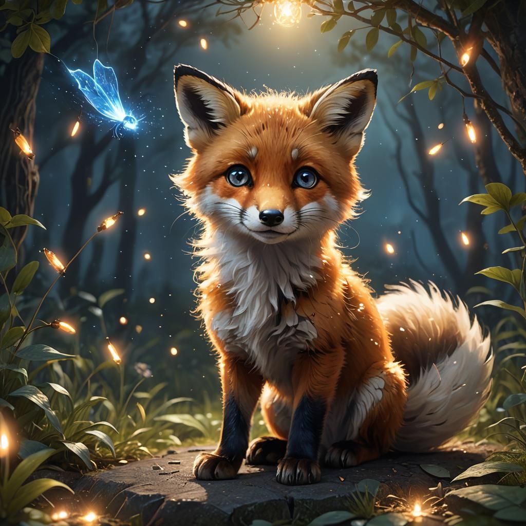Fox - AI Generated Artwork - NightCafe Creator