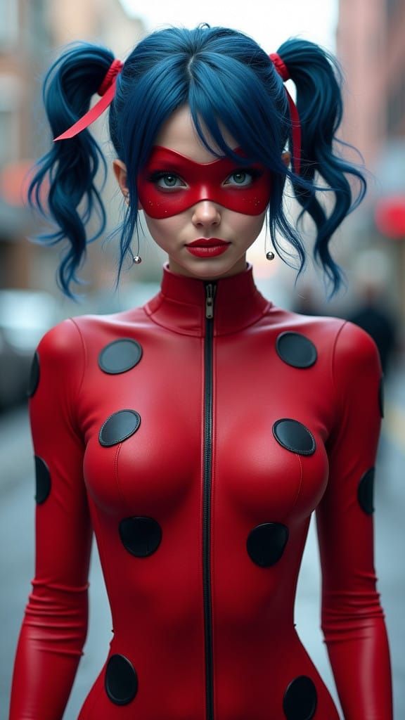 Miraculous - Ladybug - Stunning Superheroine in Bold Red Sui...