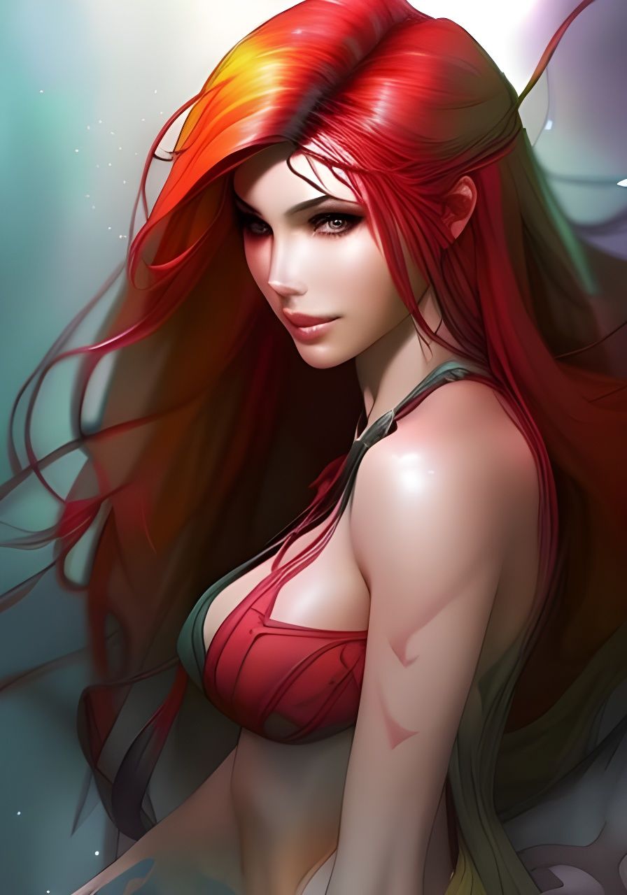 Delilah (The Two-Point-One Collection, Portrait #8) - AI Generated Artwork - NightCafe Creator