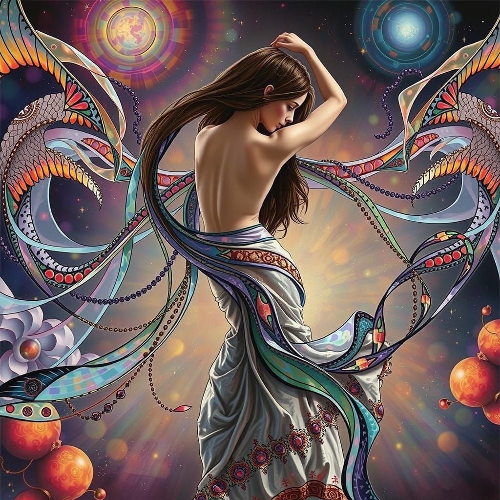 virial living flame deep dark arts shadows beautif... - AI Art