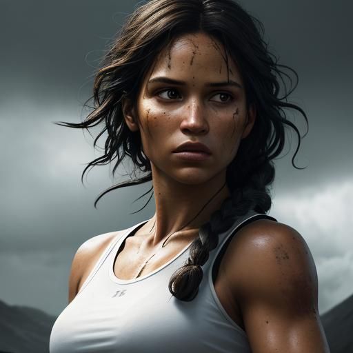 Lara Croft - AI Generated Artwork - NightCafe Creator