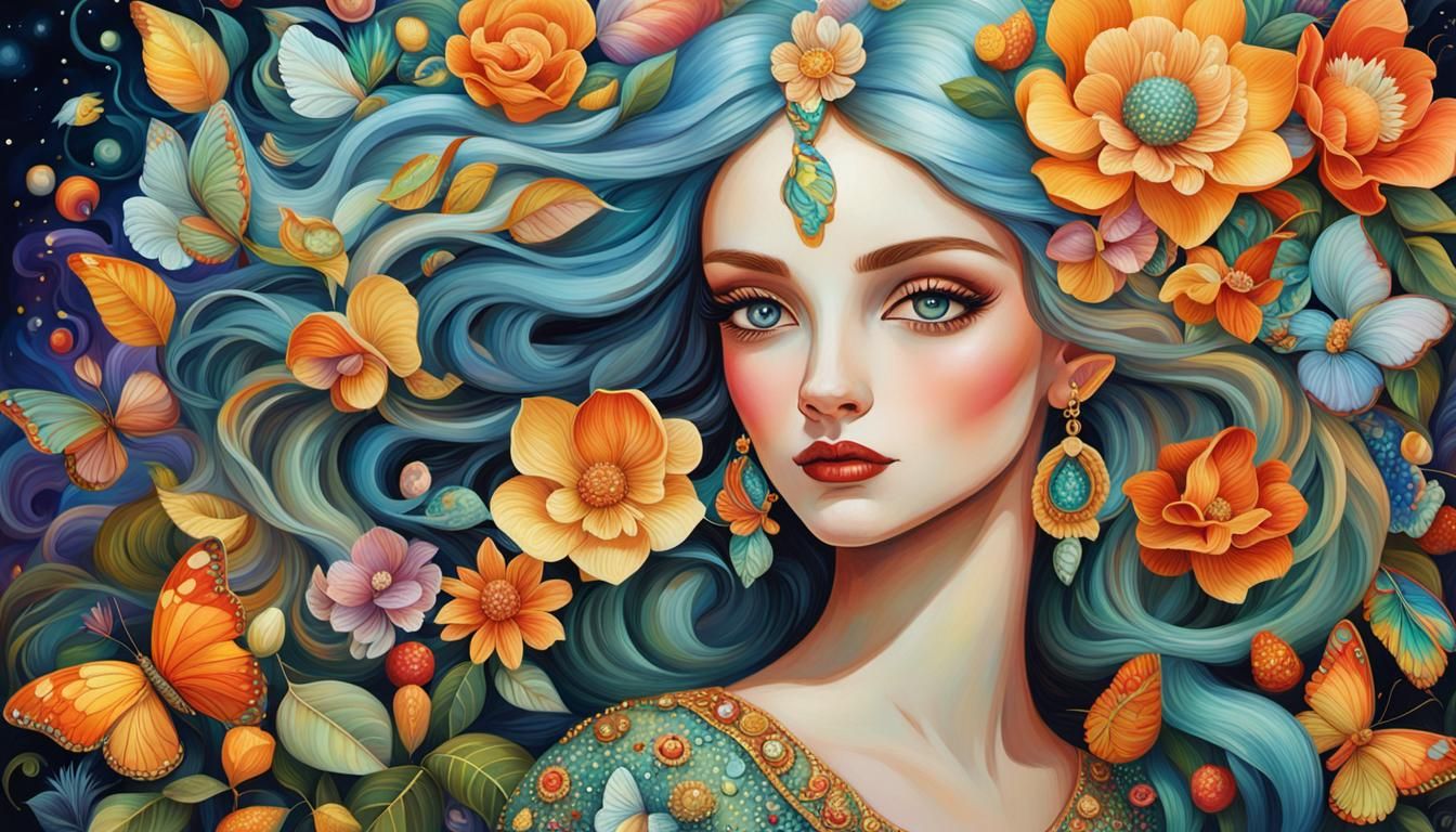 Suggestive Lady by @Chrystal - AI Generated Artwork - NightCafe Creator