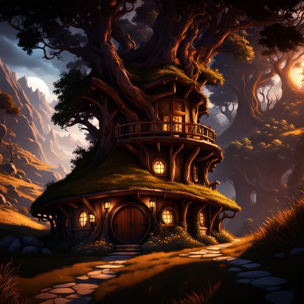 Home for a Hobbit or a Hideaway for the local Rogue Guild? - AI ...
