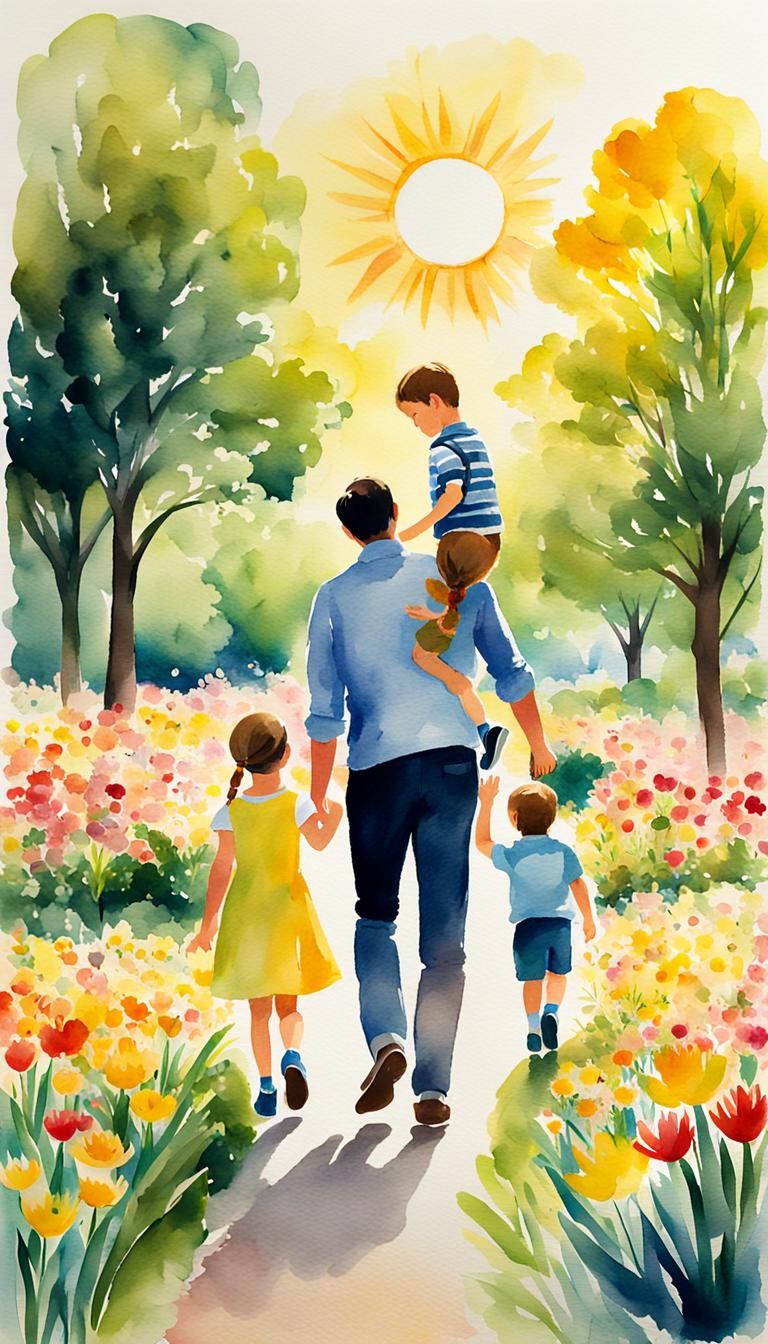 Celebrating father figures - AI Generated Artwork - NightCafe Creator