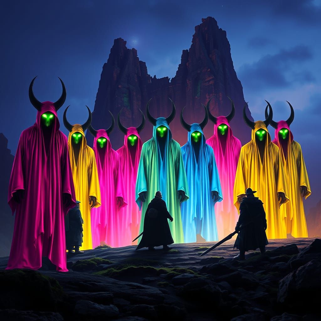 United colors of Mordor - Frozen Terror in Lord of the Rings...