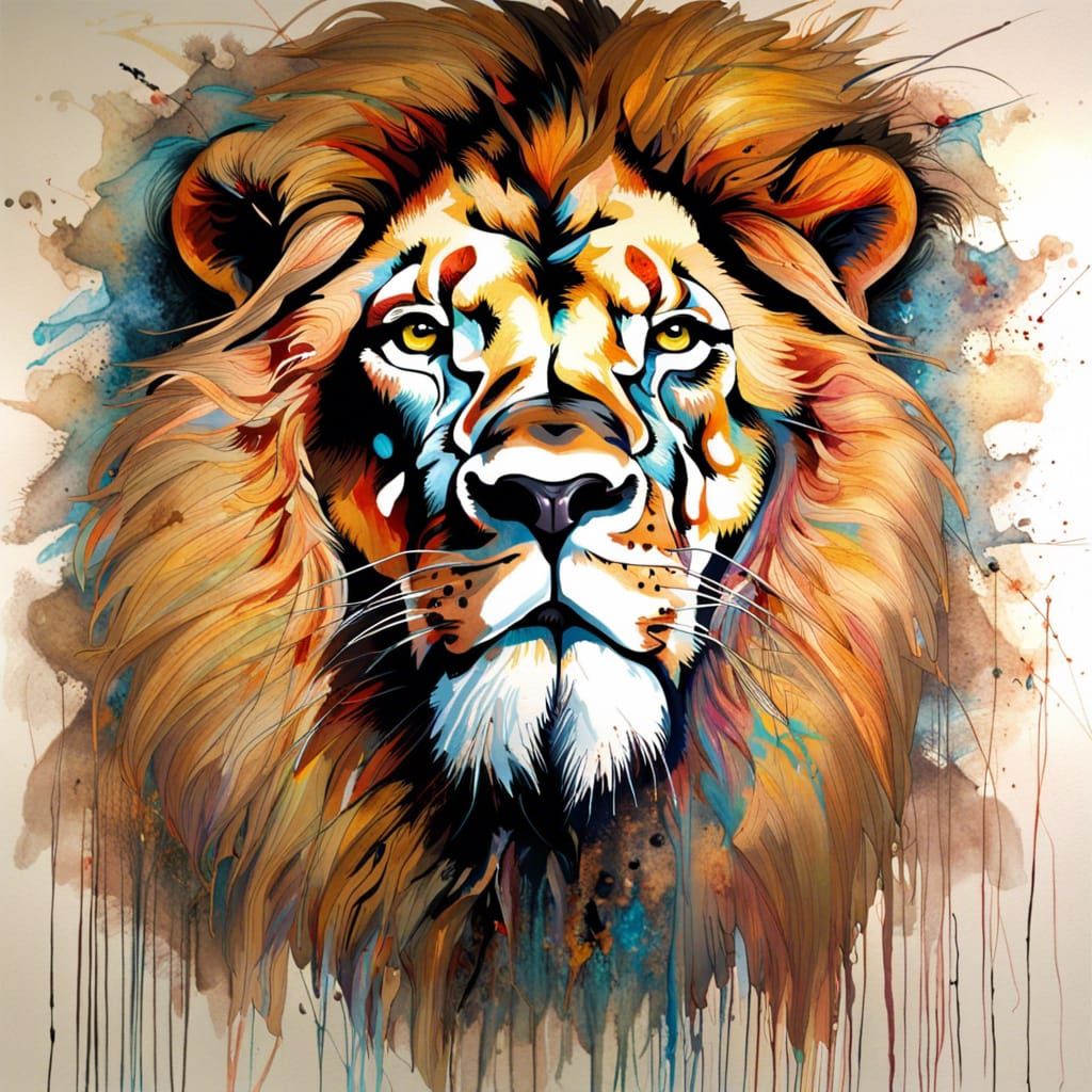 Lion - AI Generated Artwork - NightCafe Creator