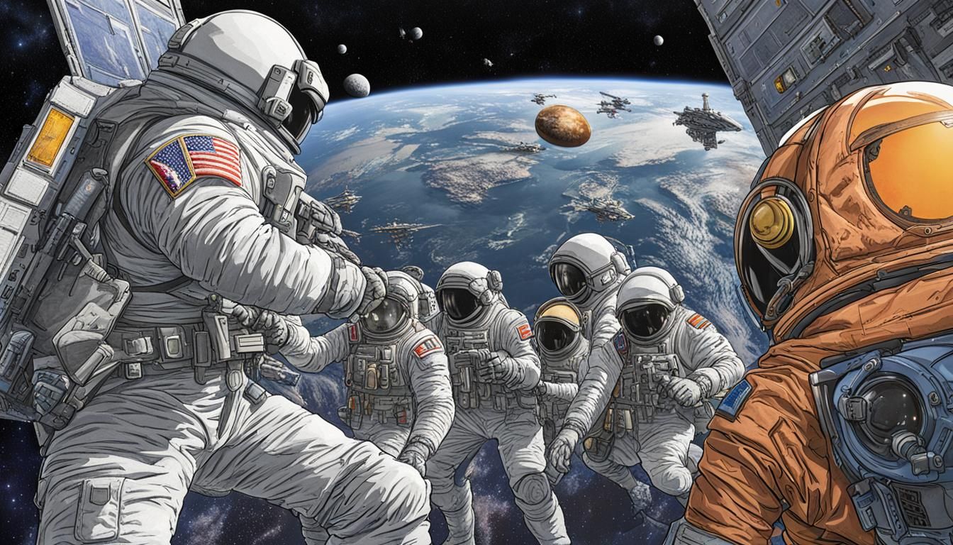 SPECIAL SPACE TASK FORCE - AI Generated Artwork - NightCafe Creator