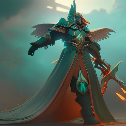 Angel down - AI Generated Artwork - NightCafe Creator