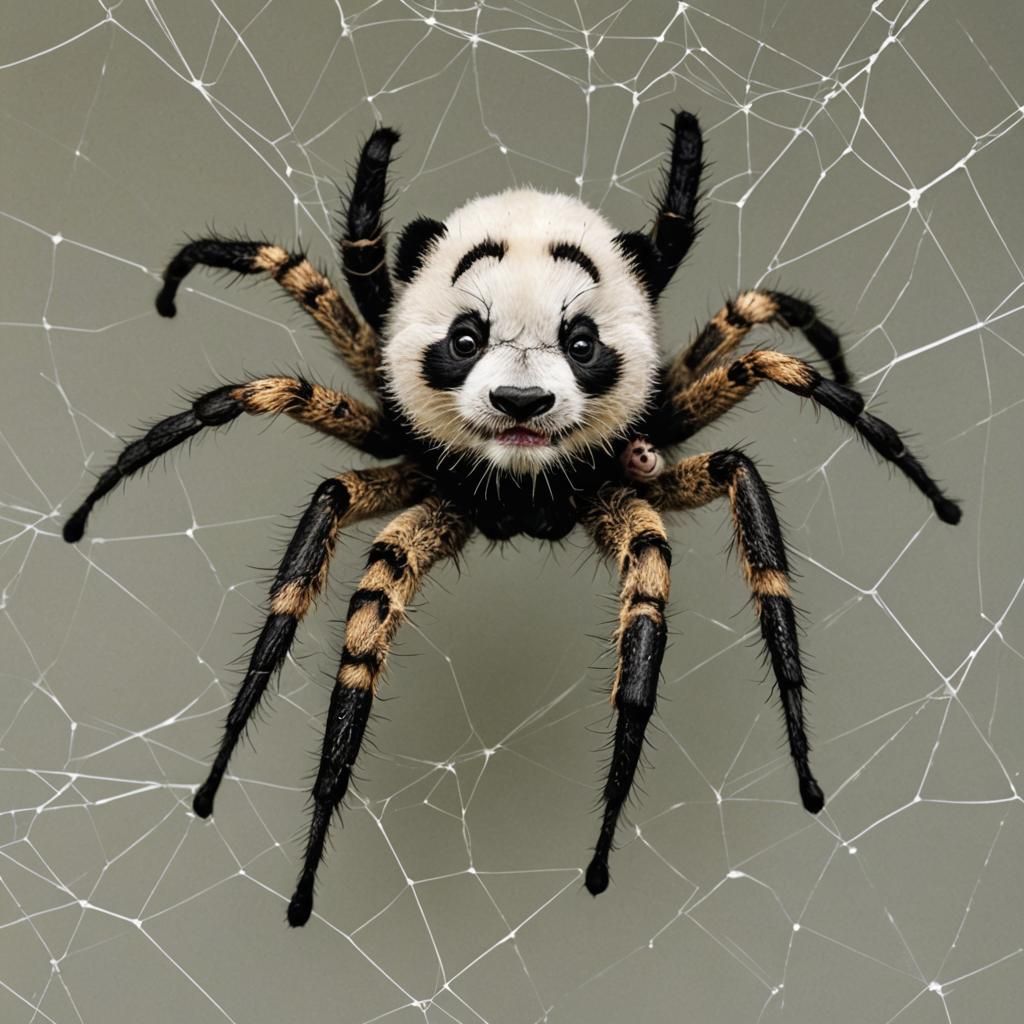 Spider Panda - AI Generated Artwork - NightCafe Creator