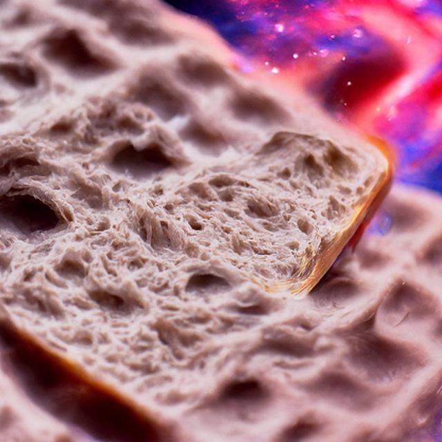 A loaf of bread floating in the space 8k resolution 8K 3D - AI ...
