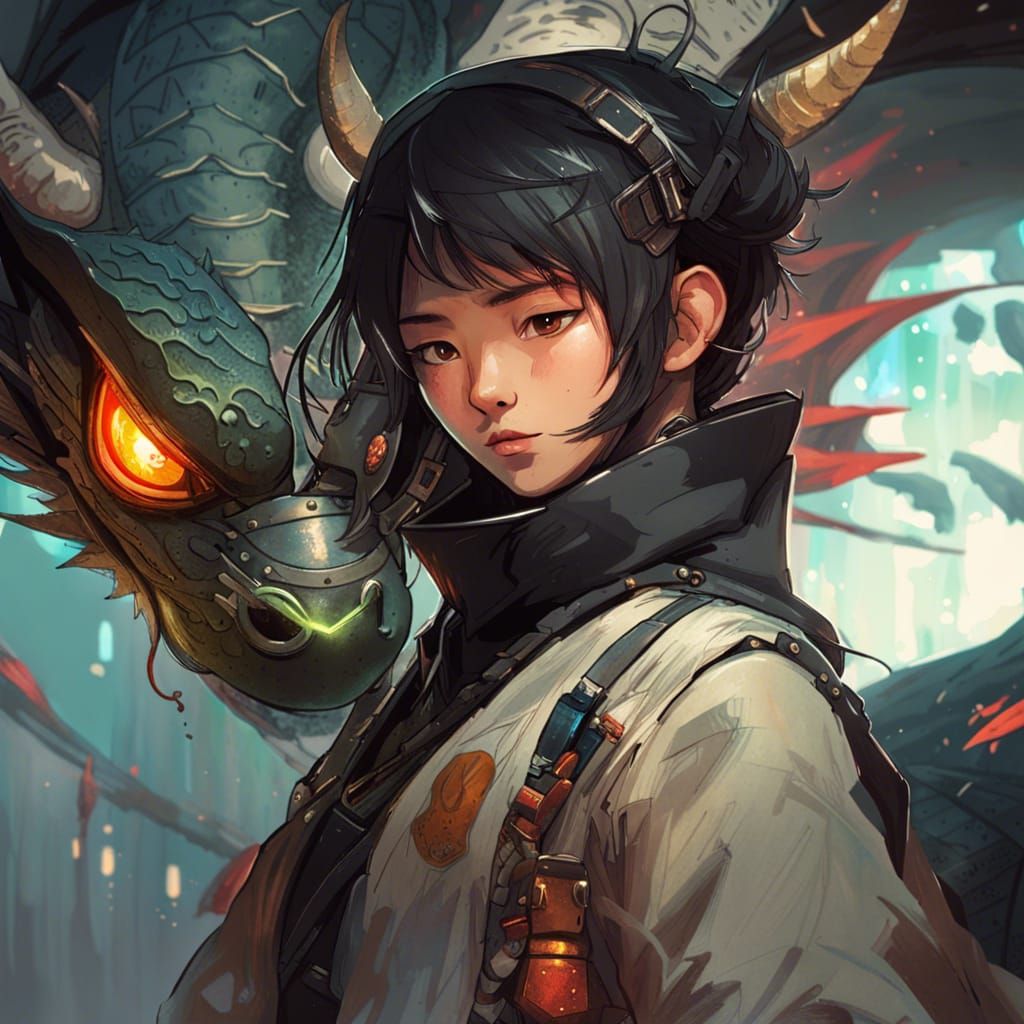 Artificer with construct companion - AI Generated Artwork - NightCafe ...