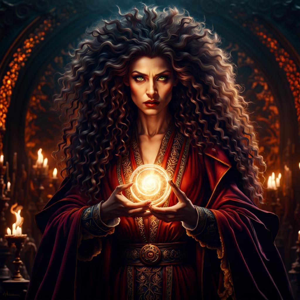 Warlock - AI Generated Artwork - NightCafe Creator