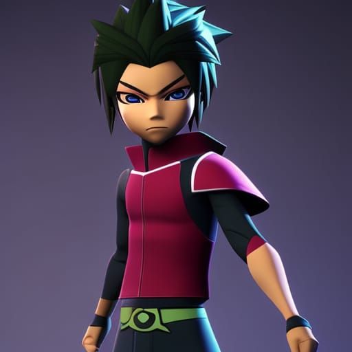Hiroki from Code Lyoko - AI Generated Artwork - NightCafe Creator