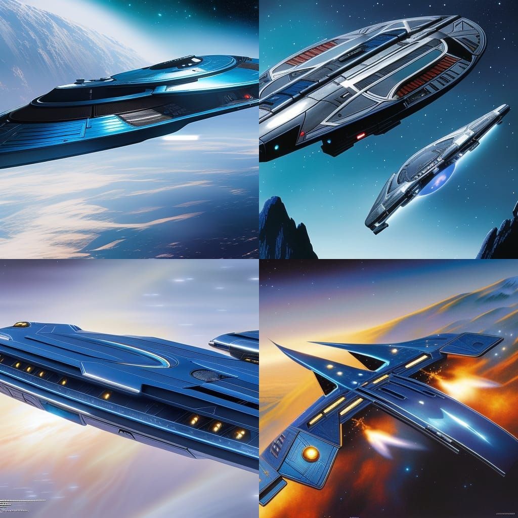 Blue sky: first and final - AI Generated Artwork - NightCafe Creator