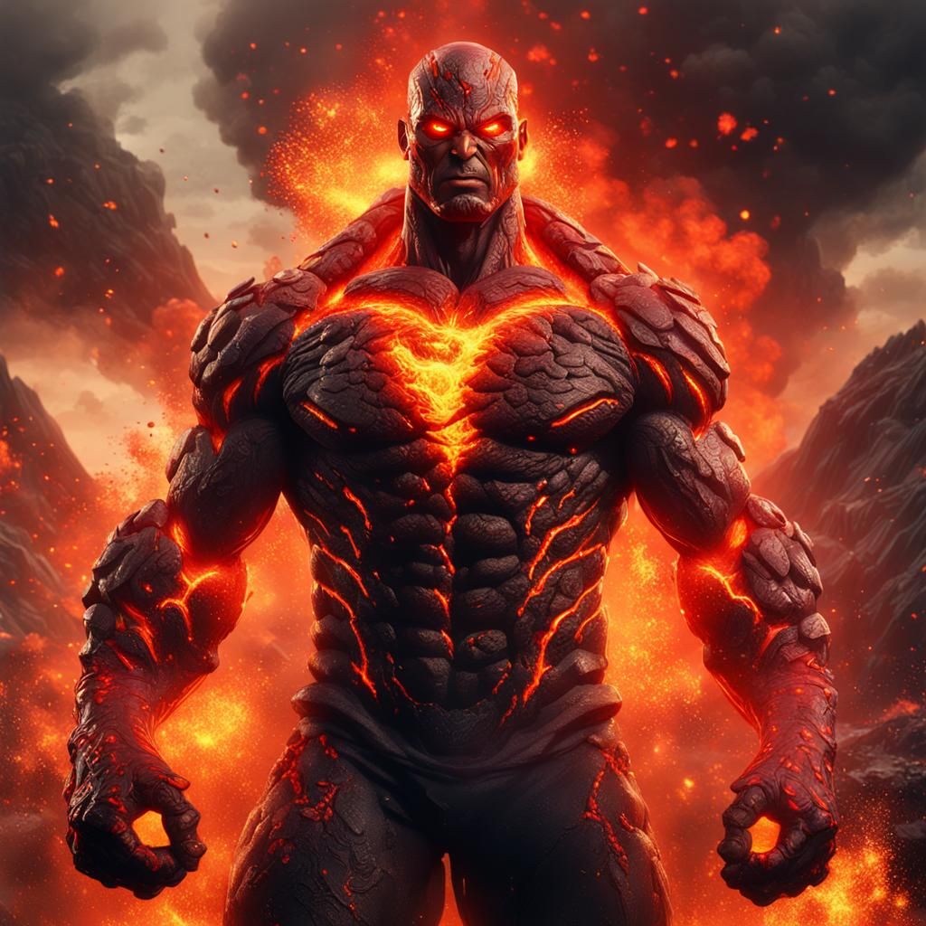 Lavaman - AI Generated Artwork - NightCafe Creator