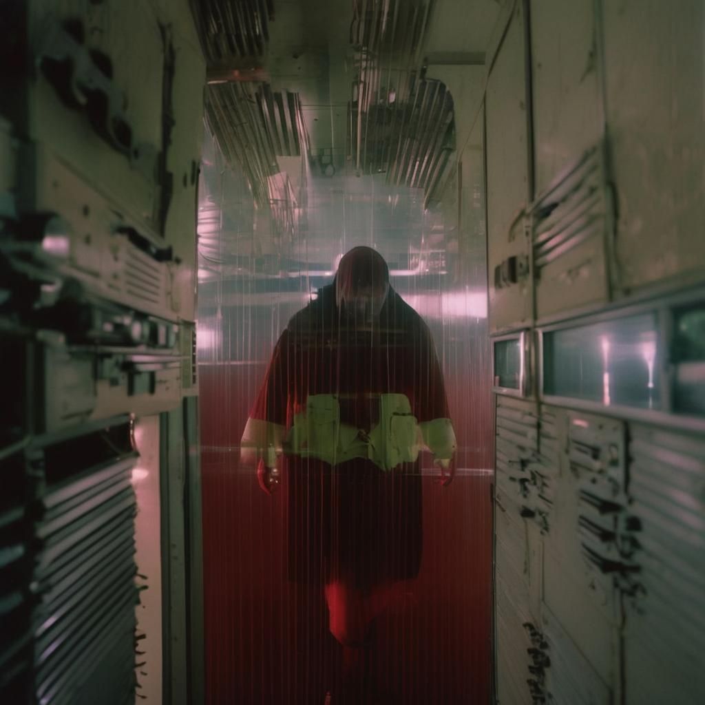 Of course, when you're in the narrow part of the hall - AI Generated ...