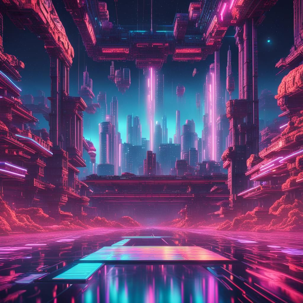 EARTH-3024- #3 - AI Generated Artwork - NightCafe Creator