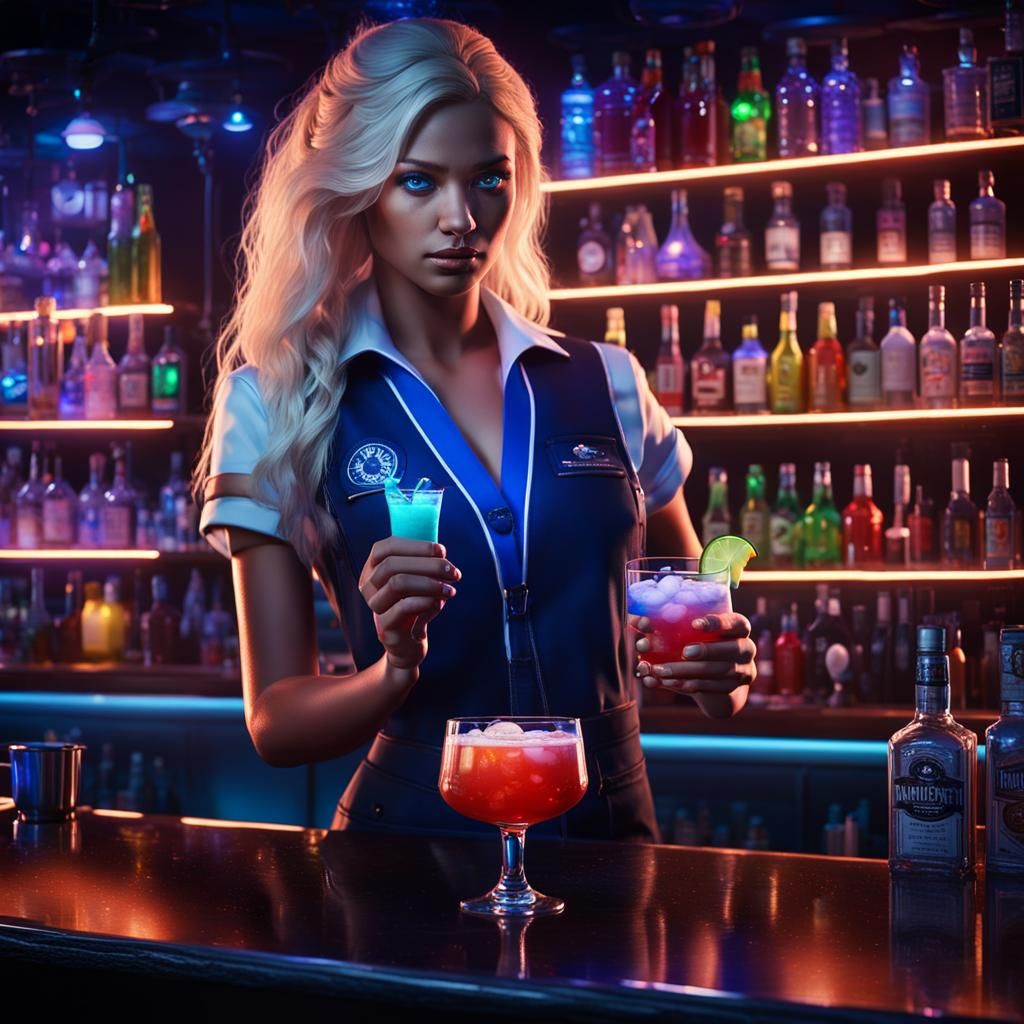 bartender - AI Generated Artwork - NightCafe Creator