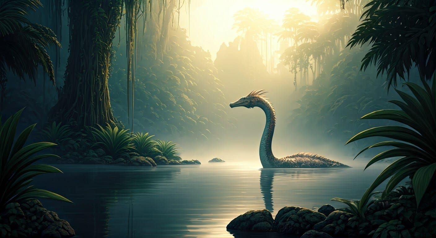 Mokele-mbembe - mystical monster of the Congo River basin 🦕 02