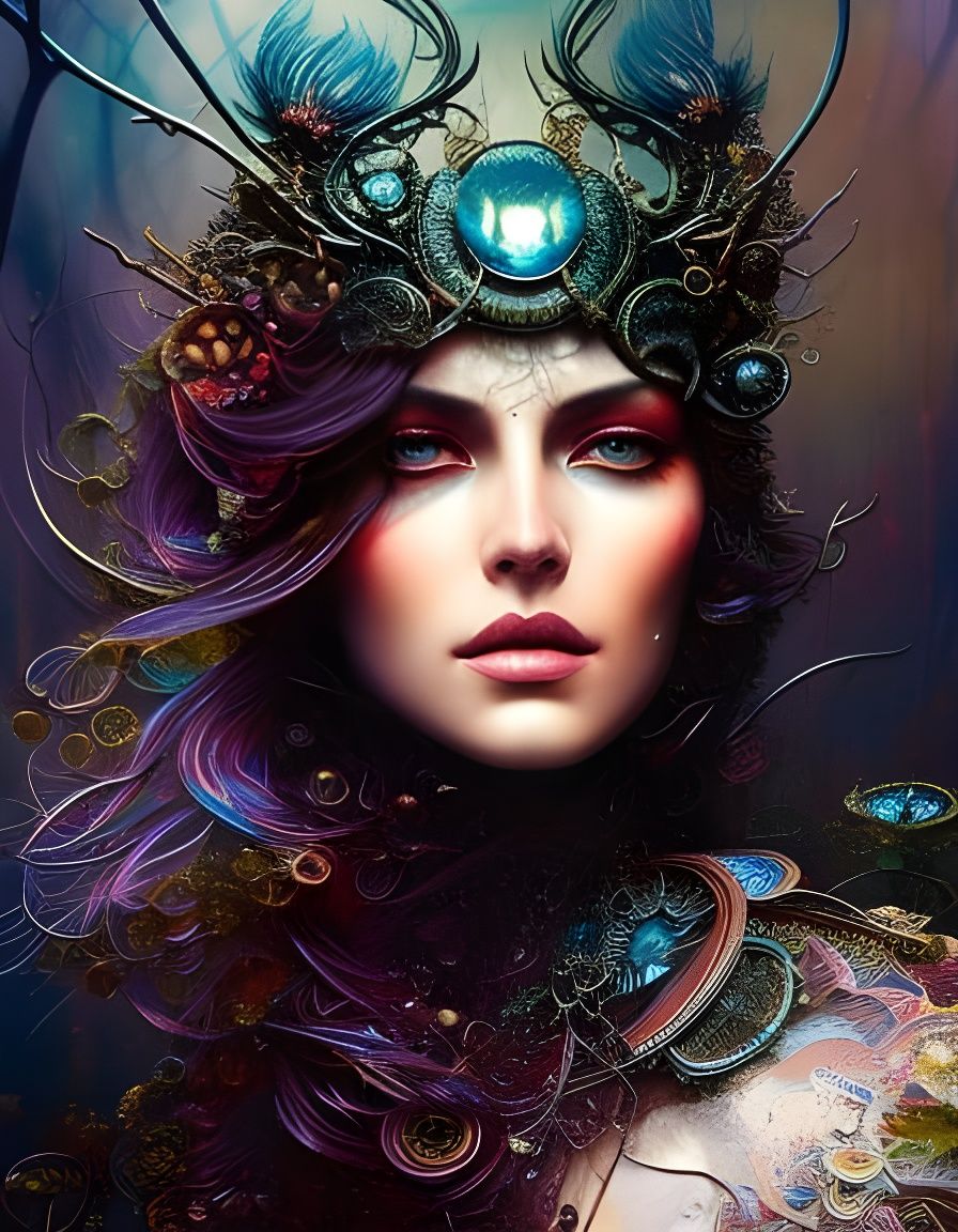 Hydropunk Biomech 09 - AI Generated Artwork - NightCafe Creator