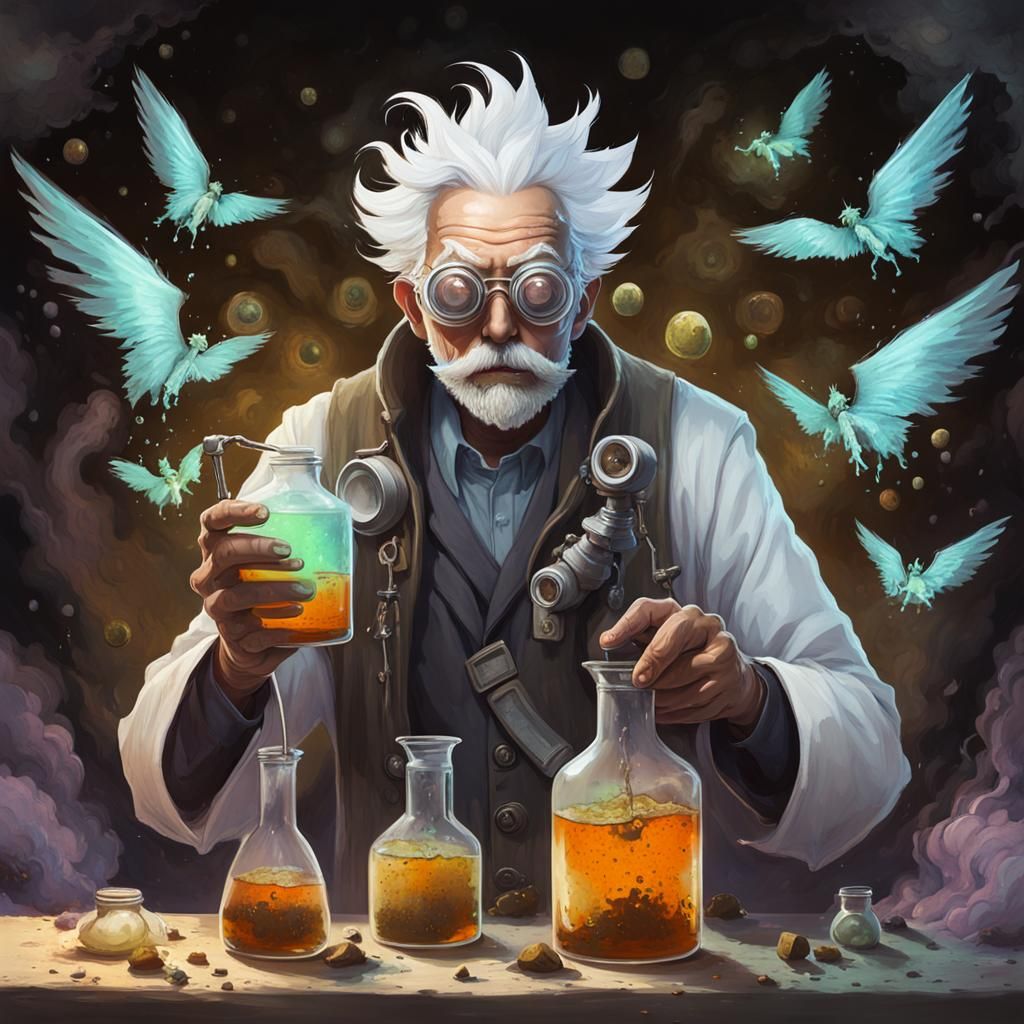 The Alchemist 4 - AI Generated Artwork - NightCafe Creator