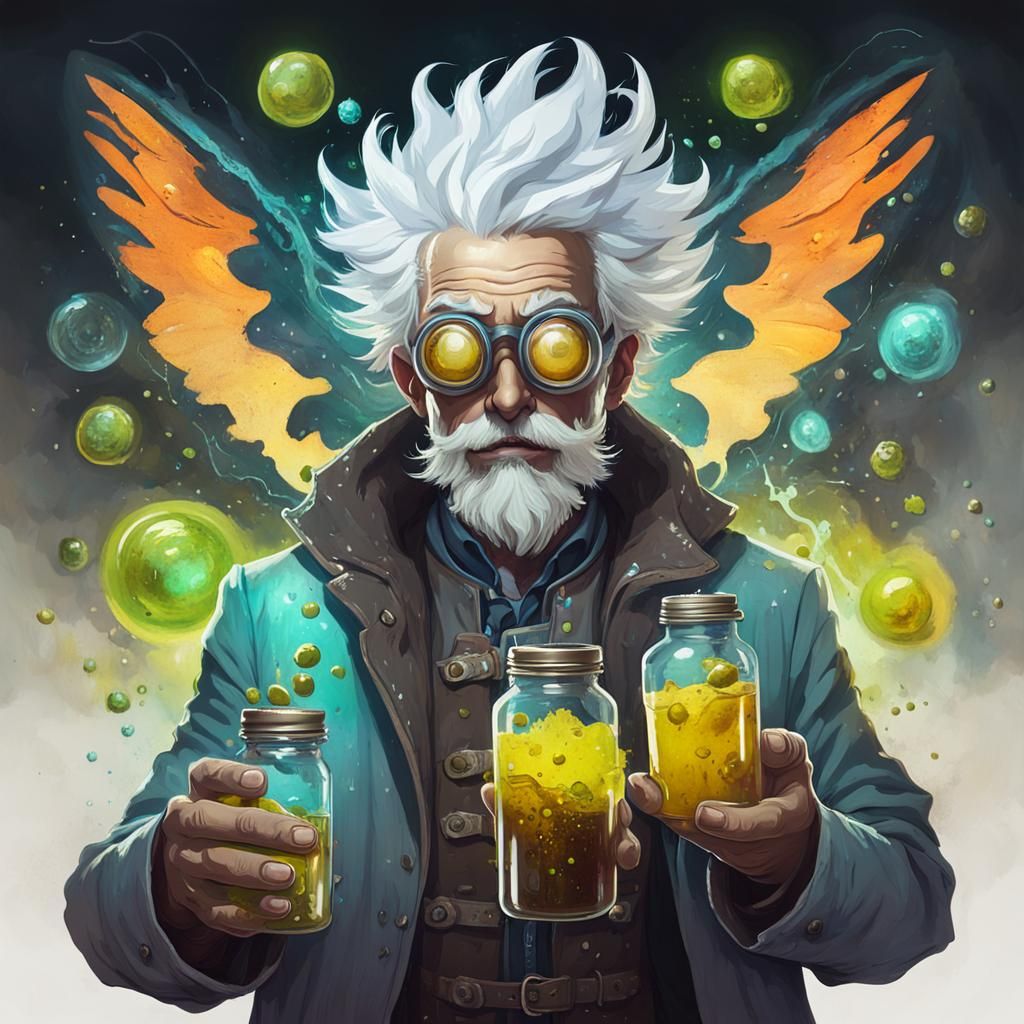 The Alchemist 6 - AI Generated Artwork - NightCafe Creator