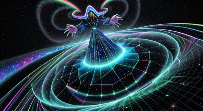 Otherworldly Entity Erupts From Vortex