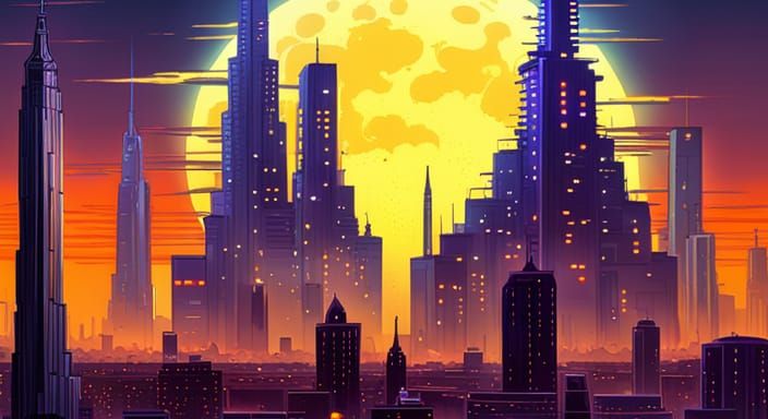 Lunarpunk - AI Generated Artwork - NightCafe Creator