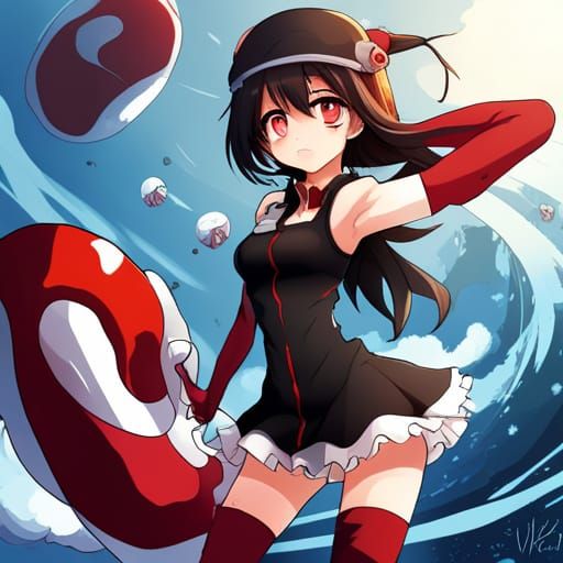 Snails vortex girl Freedom from embarrassment - AI Generated Artwork ...