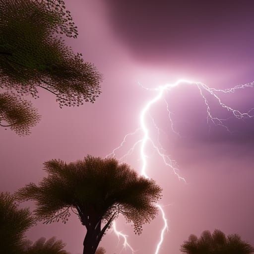 hyperdetailed intricately detailed photorealism hyperrealism purple sky ...