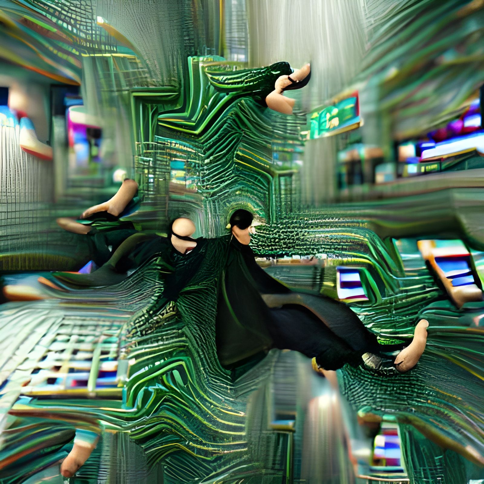 Matrix - AI Generated Artwork - NightCafe Creator