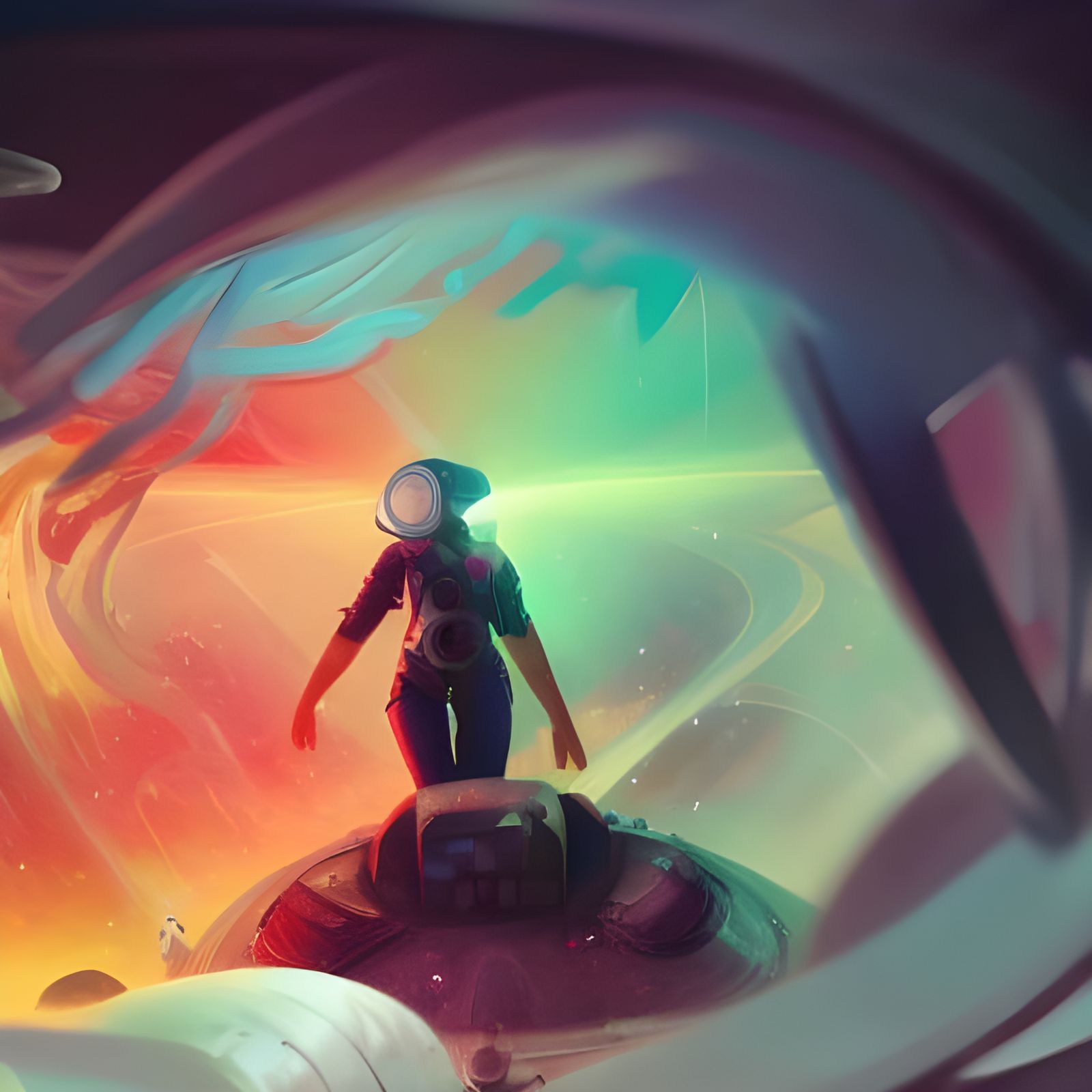 Time Traveler - AI Generated Artwork - NightCafe Creator