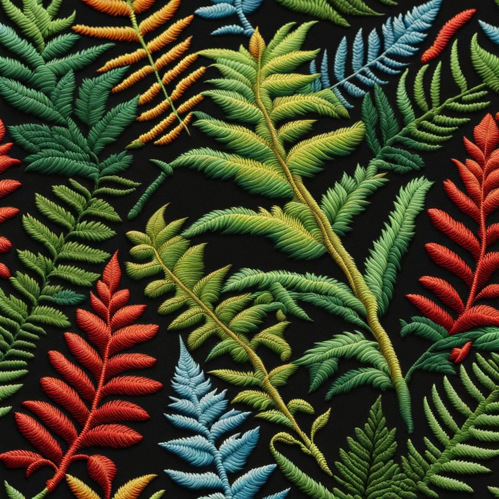 Fern Patch - AI Generated Artwork - NightCafe Creator