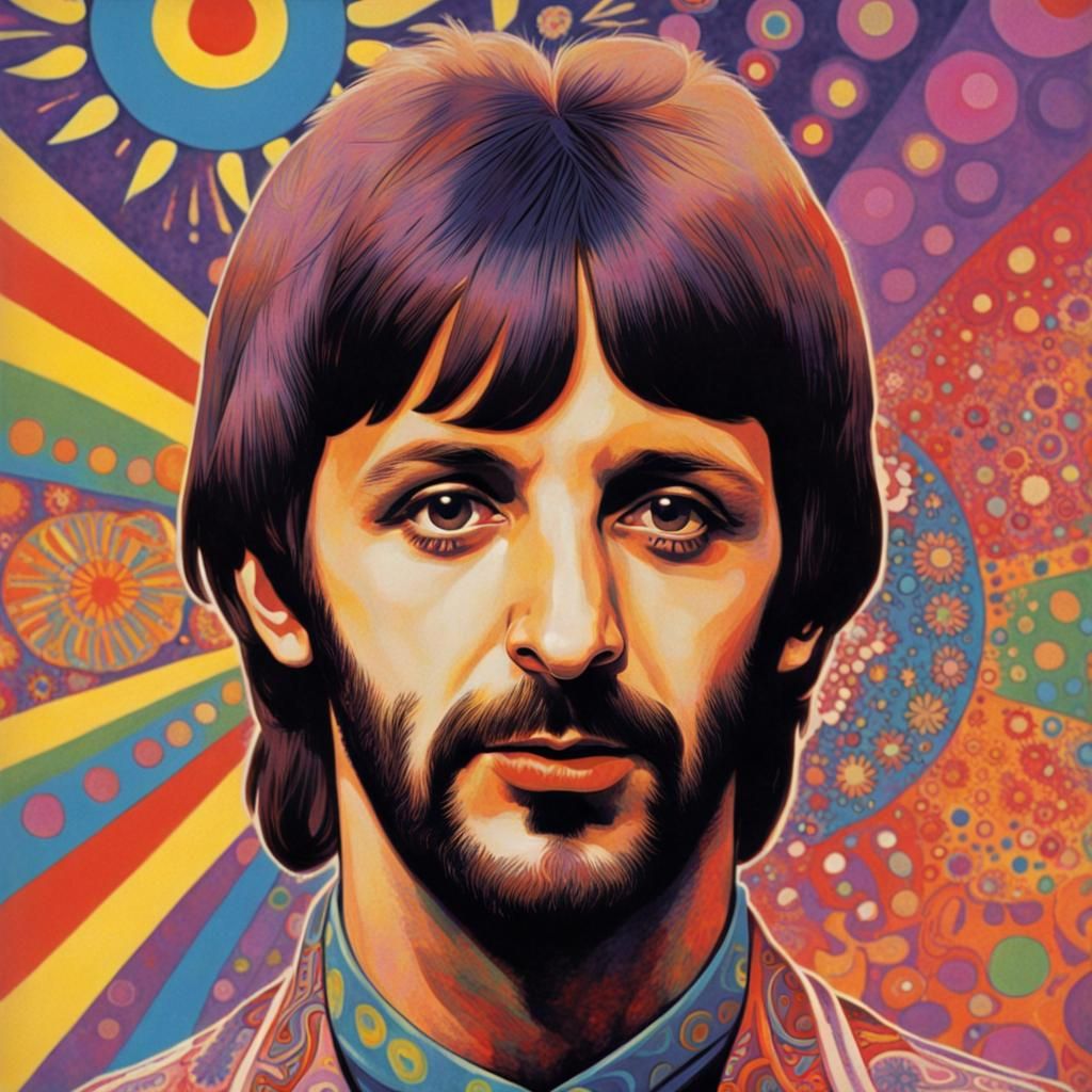 Ringo Starr - AI Generated Artwork - NightCafe Creator