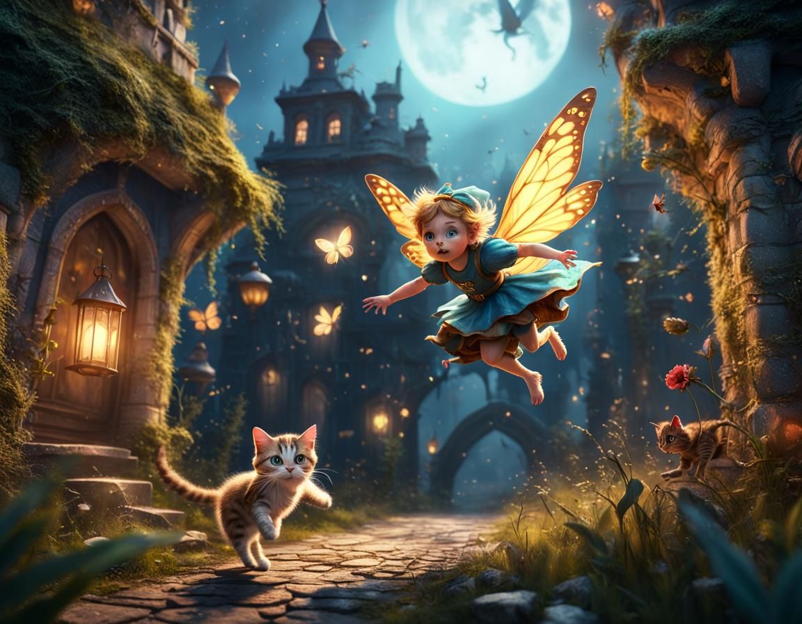 Moth Hunting - AI Generated Artwork - NightCafe Creator