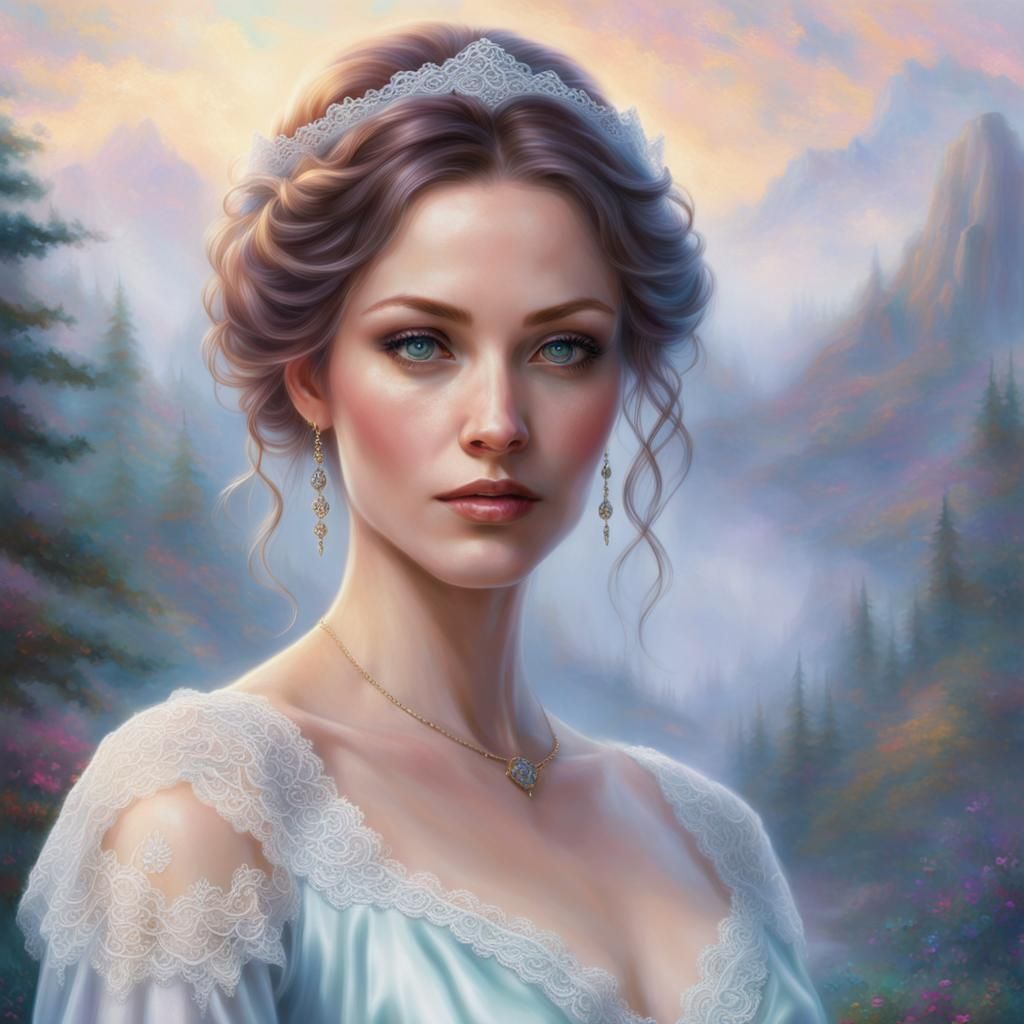 Sad Eyed Lady of the Lowlands - AI Generated Artwork - NightCafe Creator