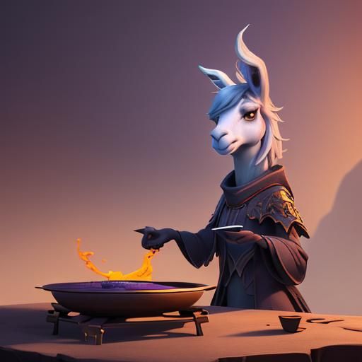 NPC Llama - AI Generated Artwork - NightCafe Creator