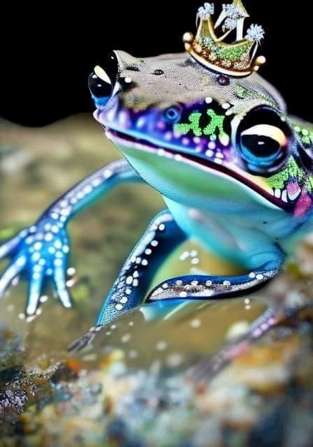 Prince froggy - AI Generated Artwork - NightCafe Creator