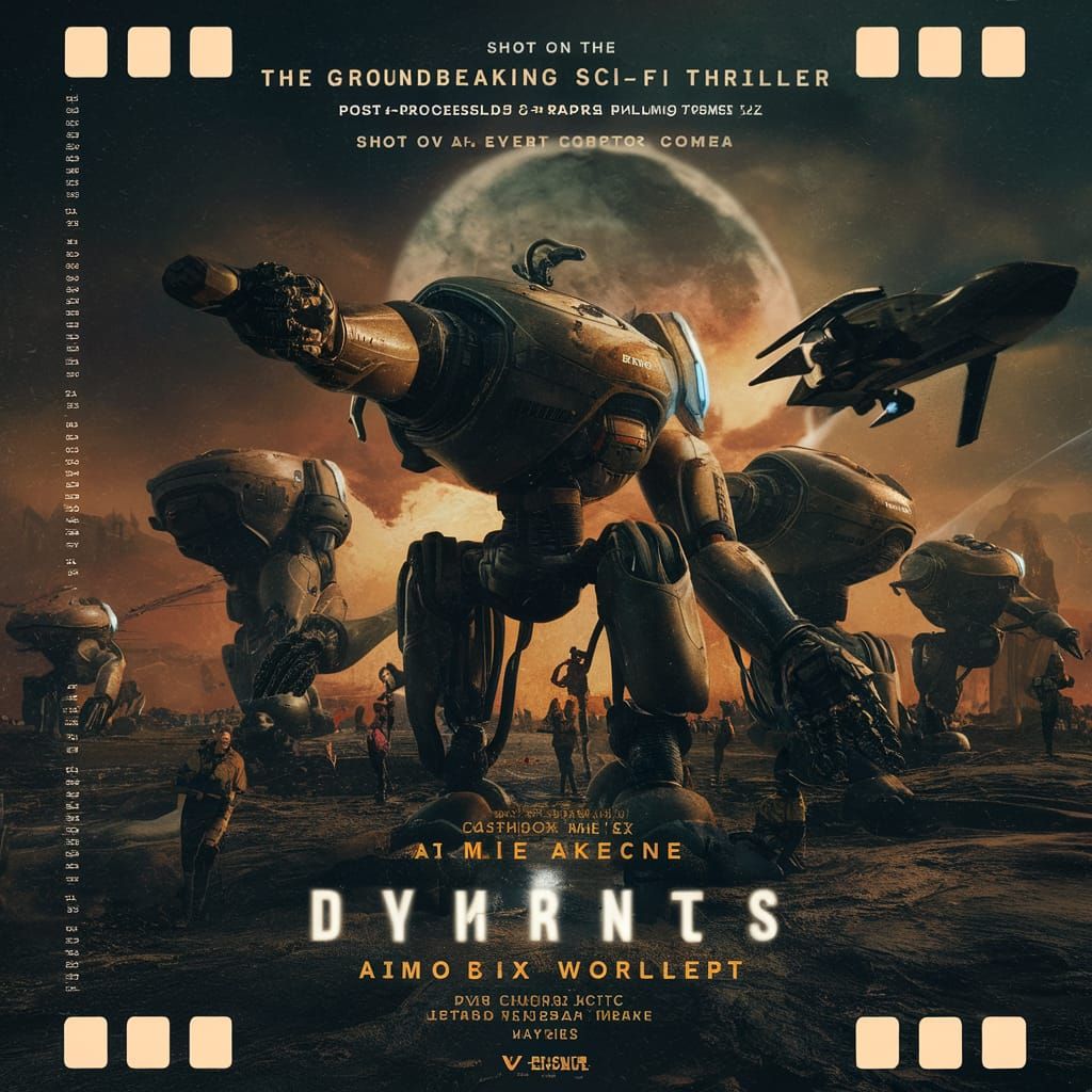 Movie poster!! - AI Generated Artwork - NightCafe Creator