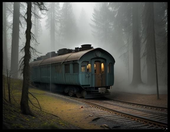 In the forest - AI Generated Artwork - NightCafe Creator