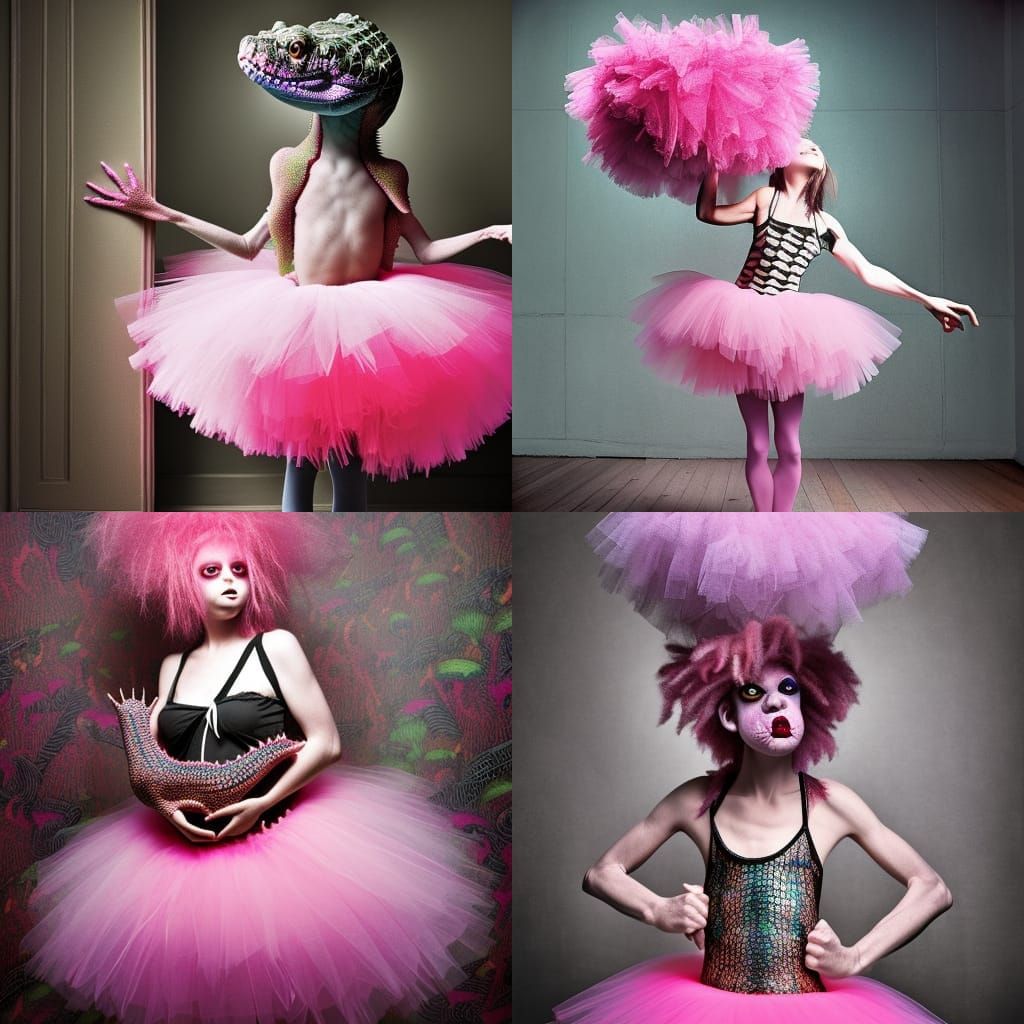 ballerinas - AI Generated Artwork - NightCafe Creator